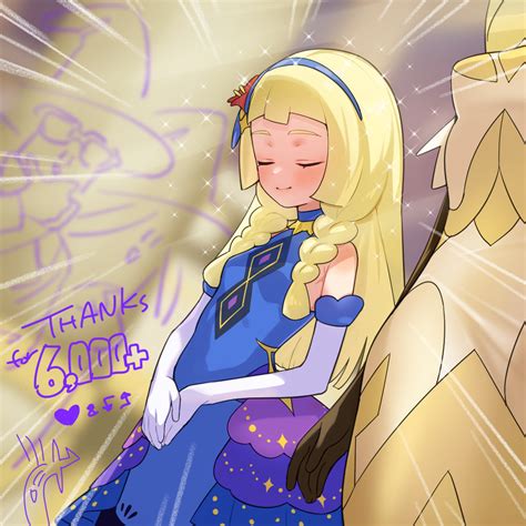 Lillie Lusamine Lillie And Lusamine Pokemon And More Drawn By