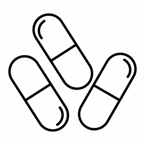 Medicine Doodle Pill Bottle Medical Tablet Drawing Vector Ointment
