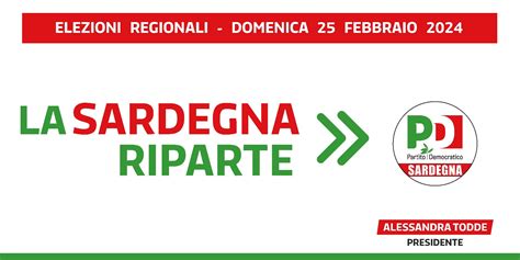 Pd Sardegna Partito Democratico Della Sardegna
