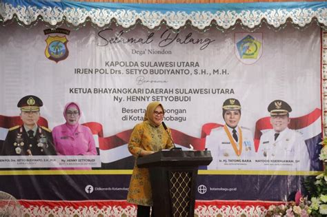 BERITATOTABUAN Sambut Kapolda Sulut Wali Kota Paparkan Kondisi