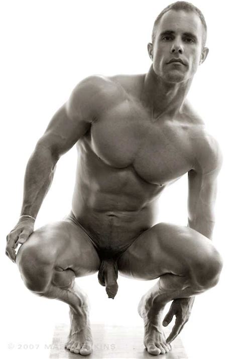 Naked Muscle Man Alex Westfalen Has A Gorgeous Body And An Uncut Cock
