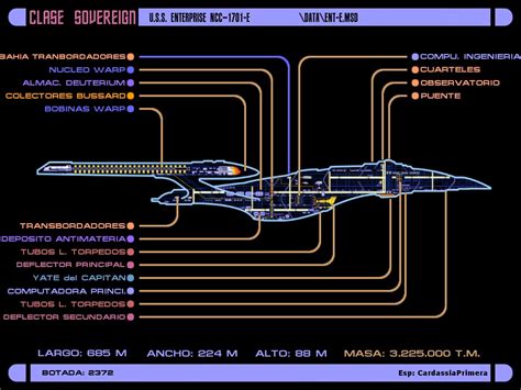 Uss Enterprise E Schematics