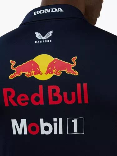 Playera Polo Red Bull Racing Oficial Sergio Checo P Rez En Venta