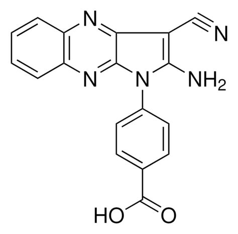 4 2 AMINO 3 CYANO 1H PYRROLO 2 3 B QUINOXALIN 1 YL BENZOIC ACID