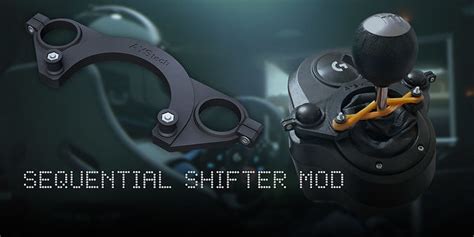 Sequential Shifter Mod For Logitech G29 H Shifter 3D Model 3D Printable