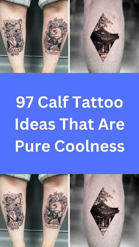 Calf Tattoo Ideas That Are Pure Coolness Artofit