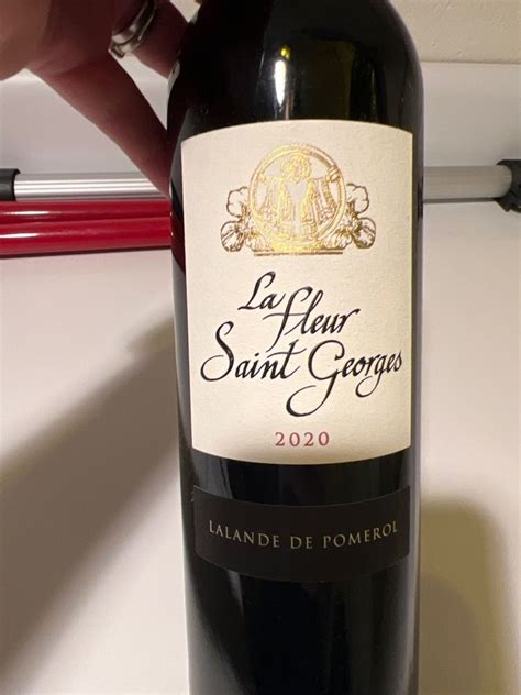 2020 Château La Fleur Saint Georges France Bordeaux Libournais