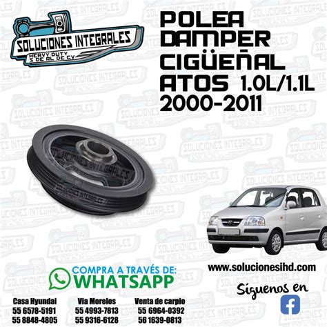 Polea Cigue Al Damper I L Copia Soluciones Ihd