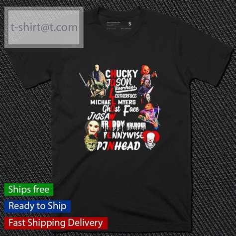 Halloween Chucky Jason Voorhees Leatherface Michael Myers Ghostface