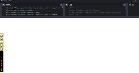 floating icons for chaturbate