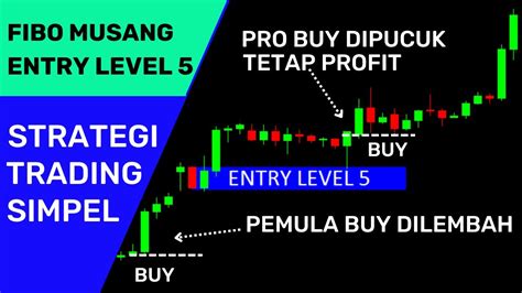 STRATEGI TRADING ENTRY LEVEL 5 FIBO MUSANG YouTube