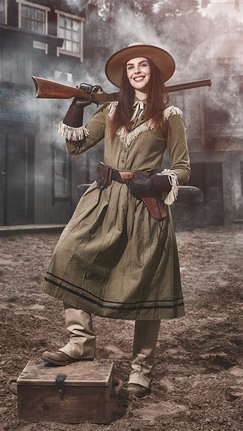 Vår karaktär Annie Oakley High Chaparral Oakley Annie oakley Sheriff