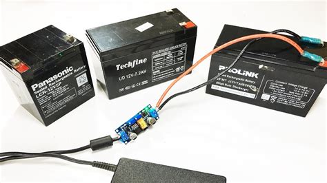 How To Make A Charger For Lead Acid Battery Proper Way 12V 7AH YouTube