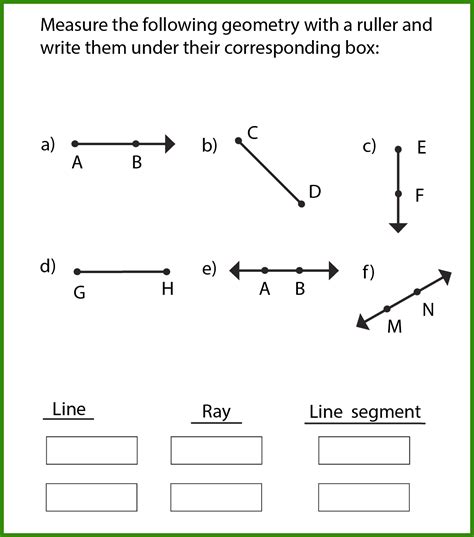Length Of A Line Segment Worksheets Worksheets Library