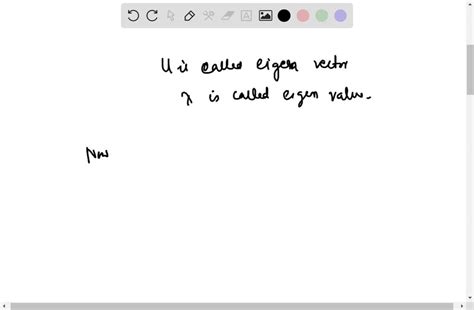 Solved B Missing Eigenvector Points Graded Let A Be