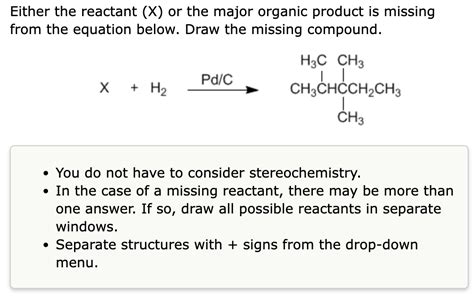 Solved Draw The Structure Of The Major Organic Product Of The