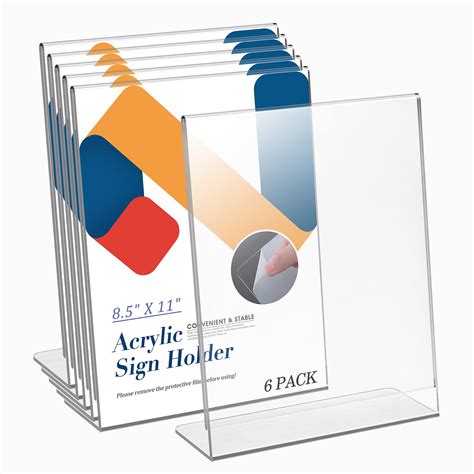 Buy Acrylic Sign Holder X Relx Acrylic Display Stand For