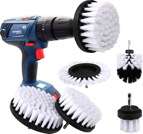 Bürstenaufsatz Bohrmaschine Set 5 Stück Reinigungsbürste Bohrbürsten