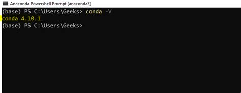 How To Install Conda In Windows GeeksforGeeks