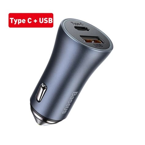 Carregador Para Carro Baseus PD 20W Jersu Indica Ofertas