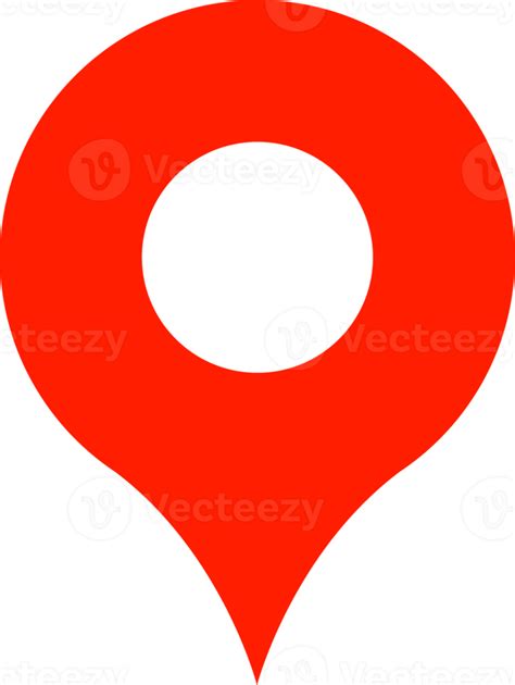 icono de pin de ubicación del mapa en colores rojos 13760676 PNG