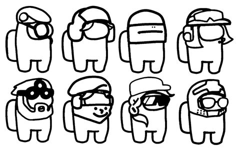 30 Desenhos Among Us para colorir Dicas Práticas
