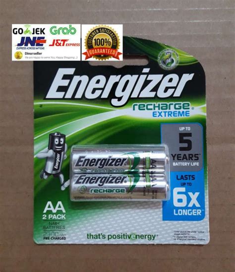 Jual Energizer Extreme 2300Mah Baterai Isi Ulang Rechargeable Aa