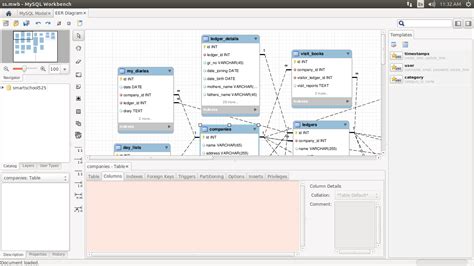 mysql workbench generate er diagram namepart