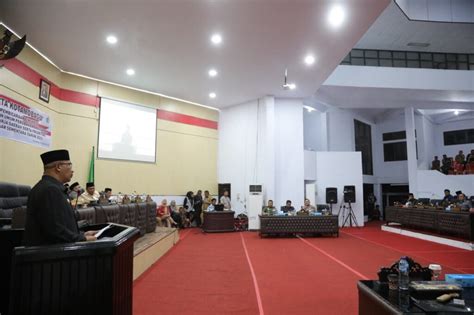 Pj Wali Kota Asripan Nani Sampaikan Kebijakan Umum Perubahan APBD Serta