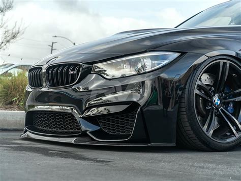 BMW F80 M3 F82 F83 M4 CS Style Carbon Fiber Front Lip Spoiler