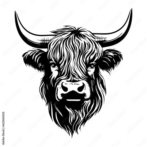 Highland Cow Svg Highland Cow Png Cow Head Svg Cow Svg Cute Cow Svg