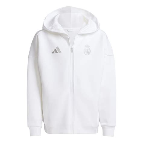 Real Madrid Veste Anthem Blanc Enfant Unisportstore Fr