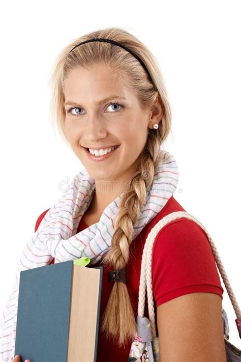 Belle fille d université photo stock Image du femelle 11505348