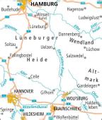 07 Lüneburger Heide Hannover ADFC Radtourenkarten kaufen