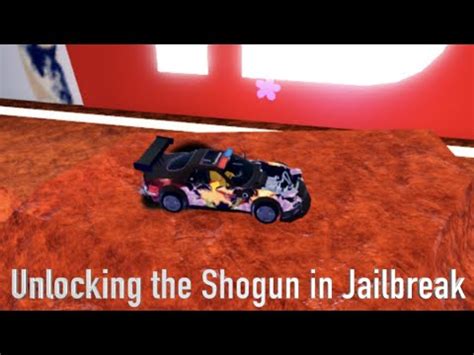 Unlocking The Level Shogun In Roblox Jailbreak Youtube