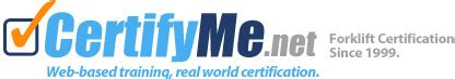 How To Get Forklift Certified Online Today Certifyme Net