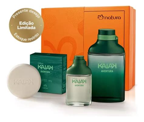 Presente Natura Kaiak Aventura Masculino Completo Frete grátis