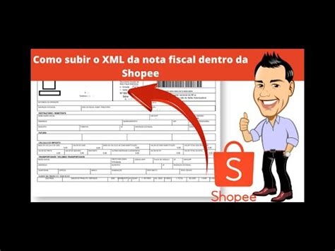 Como subir o XML da nota fiscal Eletrônica Avulsa dentro da Shopee para