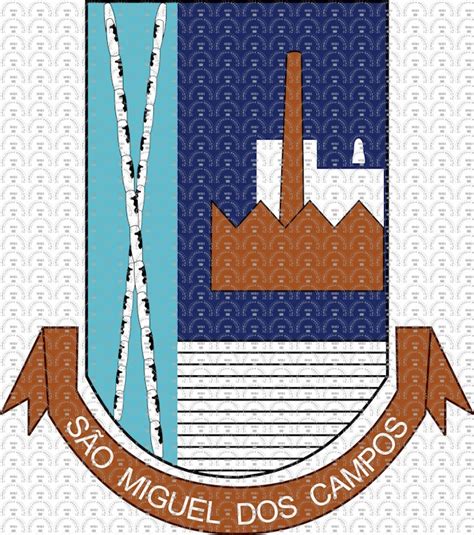 Brasão e Bandeira da Cidade de São Miguel dos Campos AL mbi br