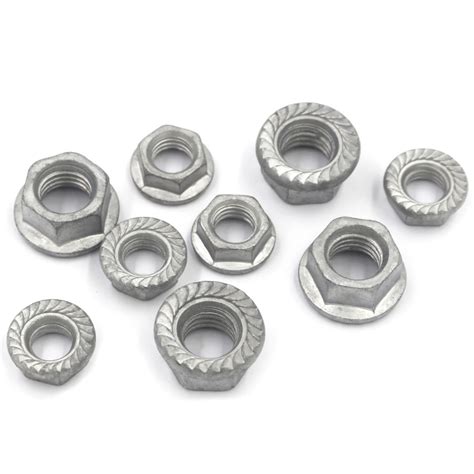China Hdg Hot Dip Galvanized Din Hex Flange Nut With Bolt