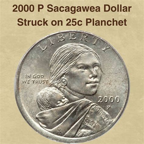 Top 10 Most Valuable 2000 P Sacagawea Dollar Coin Worth Money