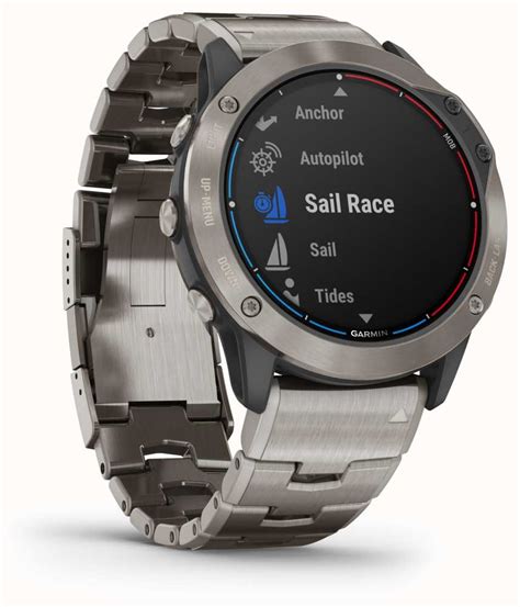 Garmin Quatix X Solar Power Glass Titanium Bracelet
