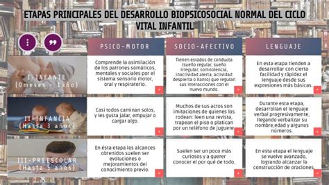 CUADRO COMPARATIVO ETAPAS DE LA INFANCIA