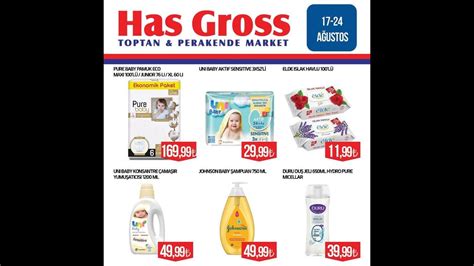 Has Gross Market Kampanyalar 17 24 Ağustos 2023 YouTube