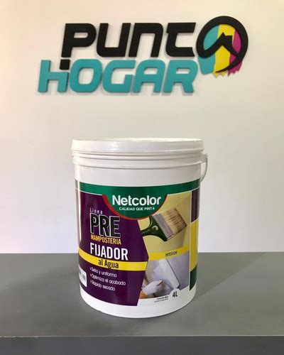 Fijador Sellador Concentrado Al Agua Netcolor Incoloro Lts