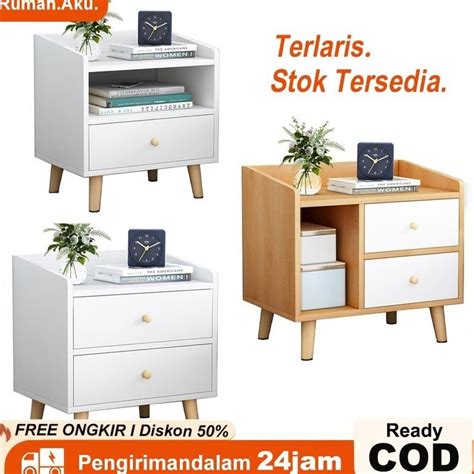 Jual Meja Nakas Nakas Minimalis Bedside Table Lemari Nakas Nakas Kayu