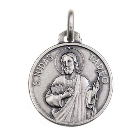 Medalla San Judas Tadeo Plata Botiga Catedral Barcelona