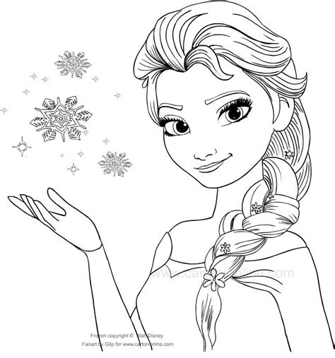 Disegni Da Colorare Elsa Frozen Disegni Hd