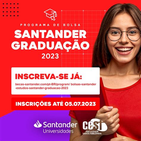 CEST e Santander firmam convênio para Bolsas de Estudo Faculdade CEST