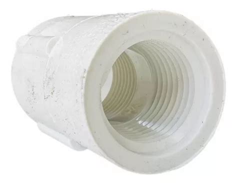 10 Piezas Cople Roscado 1 2 Pvc Cédula 40 Hidráulico Envío gratis